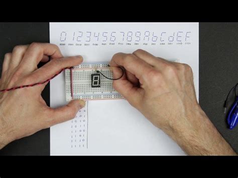 Free Video Designing A 7 Segment Hex Decoder Circuit From Ben Eater