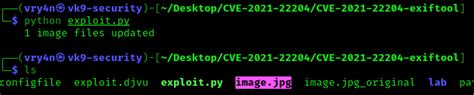 ExifTool Arbitrary Code Execution Privilege Escalation CVE VK Security