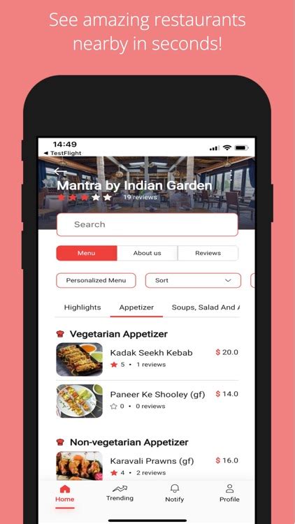Global Menu App By Menu Technologies