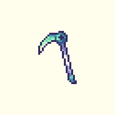 Premium Vector Pixel Art Sword For Game Asset