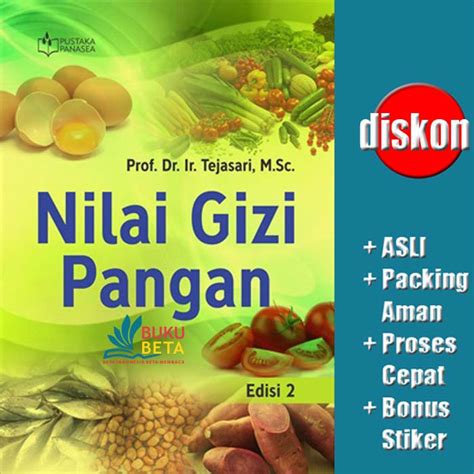 Jual Nilai Gizi Pangan Edisi Tejasari Shopee Indonesia
