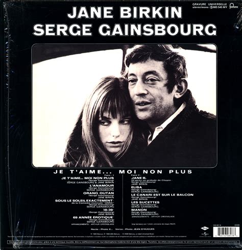 Serge Gainsbourg Jane Birkin