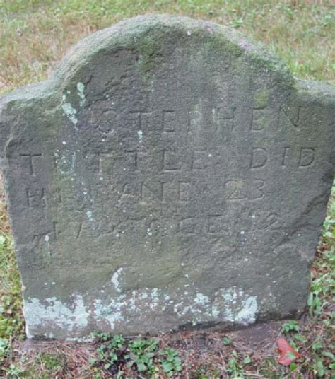 Stephen Tuttle 1673 1709 Find A Grave Memorial