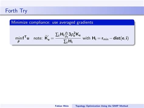 Topology Optimization Using The Simp Method Pdf