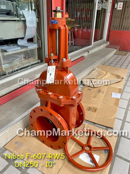 Nibco F 607 Rws 300 Psi Cwp Iron Body Gate Valves Ductile Iron Gate