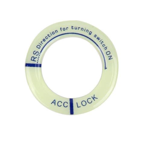 Night Luminous Car Ignition Key Ring Stickers For Grandado