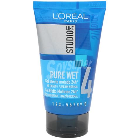 Studio Line L Oréal Paris Gel pure wet efecto mojado 24 hrs de duración