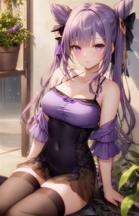 𝑫𝒂𝒊𝒍𝒚 𝑾𝒂𝒊𝒇𝒖𝒔 On Twitter Keqing From Genshin Impact Source
