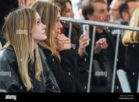 Coco Arquette Left And Godmother Jennifer Aniston Attend A Ceremony