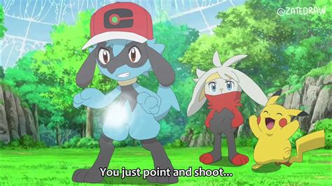 Ash And Goh Pokémon Tf Riolu And Raboot Lucario And Cinderace Tf Youtube