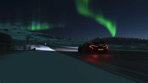McLaren P1 In Northern Lights Forza Horizon 4 Forza Horizon Forza