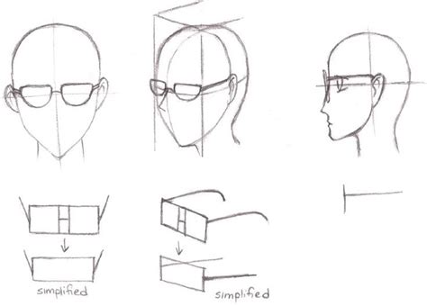 How To Draw Glasses Drawing Tutorial Manga Tutorial