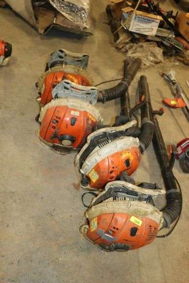 Stihl Backpack Blowers Lawler Auction Company
