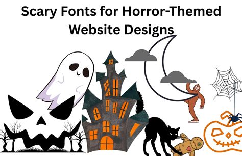 10 Scary Fonts For Horror Themed Website Designs