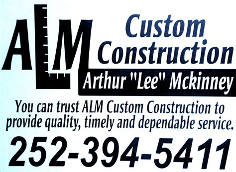 Alm Custom Construction Columbia Nc