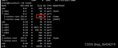 centos7创建 dev mapper centos home 逻辑分区 创建mapper分区 csdn博客