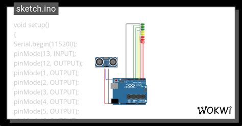 Distance Calculator Wokwi Esp32 Stm32 Arduino Simulator