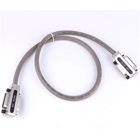 Ieee488 Cable Gpib Cable Ieee 488 Gpib Bus Interface Cable With Metal Hoodandcase