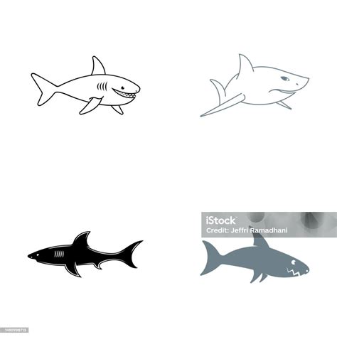 Template Logo Ikan Simbol Vektor Kreatif Ilustrasi Stok Unduh Gambar