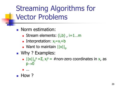 ppt approximations and streaming algorithms for geometric problems