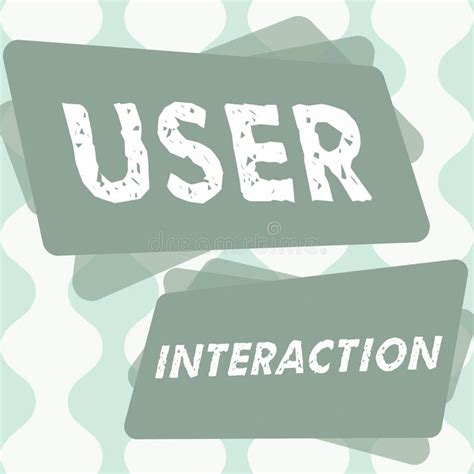Handwriting Text User Interaction Word For How The Customer Acts On