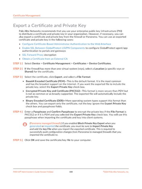 Palo Alto Firewall Configure A Certificate Profile Pdf