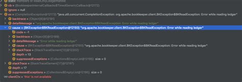 Bug Failed To Open Ledger Issue Apache Pulsar Github