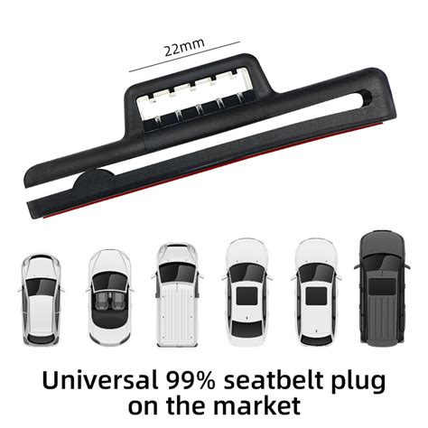 Badu Bg Щипка за закопчалка на предпазния колан за кола Регулираща скоба за отпускане на рамото