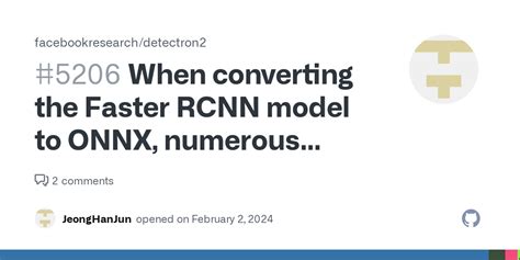 When Converting The Faster Rcnn Model To Onnx Numerous Warning