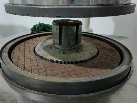 二手双面抛光机9b 平面研磨机是用于陶瓷半导体硅片、蓝宝石
