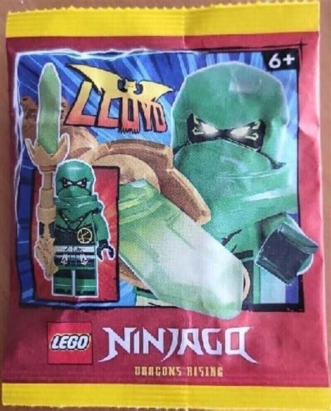 Lego Ninjago Dragons Rising Lloyd Garmadon Minifigure With Dragon