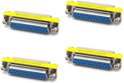 DKURVE Pieces Pin Serial Port Female Female Adapter RS Amazon In Computers