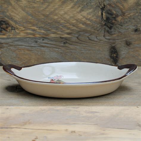 Cockerel Oval Baker Grayshott Pottery