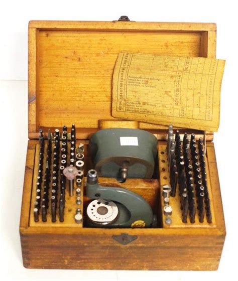 Boley Watchmakers Staking Set Good Condition Zother Industry Science And Technology