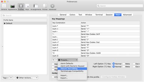 Command Line Iterm Going One Word Backwards And Forwards Ask