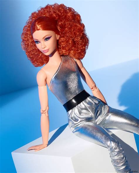 Barbie Signature Posable Barbie Looks Doll Red Hair Original Body