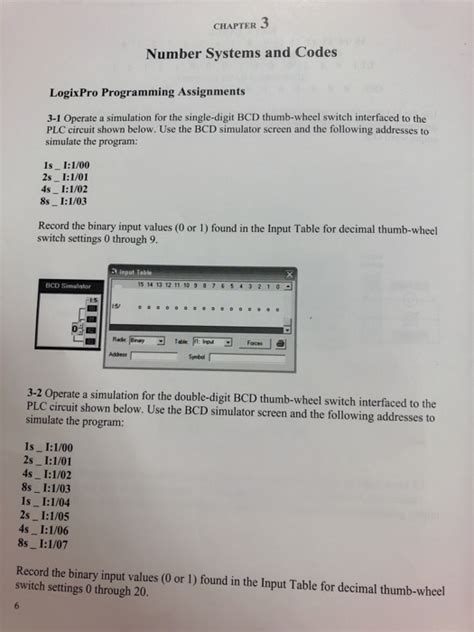 CHAPTER 3 Number Systems And Codes Logix Pro Chegg Com