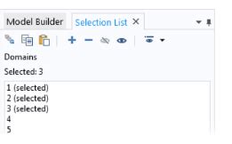 The Selection List Window