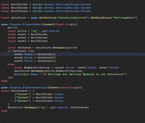 My Ingame Settings Is Not Saving Scripting Support Developer Forum