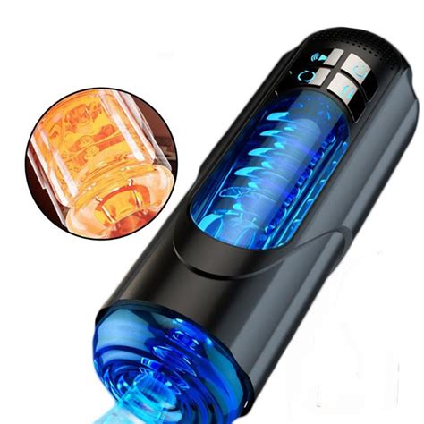 Automatic Male Masturbator Cup Powerful Vibrating Blowjob Sucking