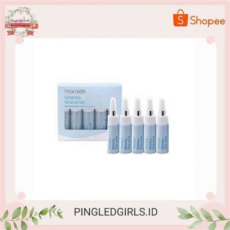 Jual Wardah Lightening Facial Serum Isi 5pc Indonesiashopee Indonesia