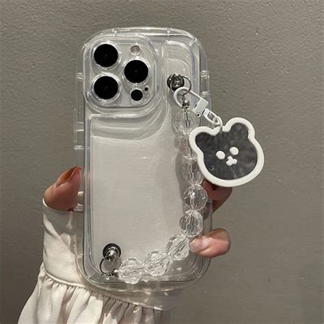Clear Shockproof Case With Chain Finishifystore