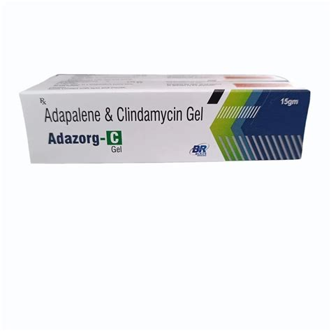 Finished Product Adapalene And Clindamycin Gel For Treats On Acne Dose