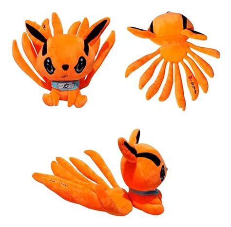 Peluche De Kurama Kyuubi Zorro Nueve Colas Naruto Uzumaki 495 En