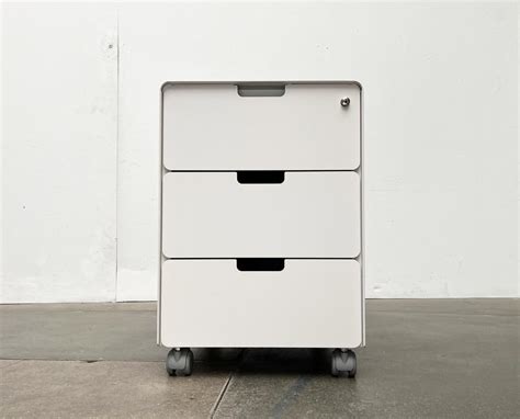 ATM Series Metal Office Trolley Container By Jasper Morrison For Vitra