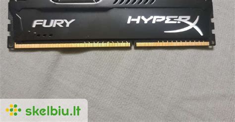 2x Fury Hyperx 4 Ram Ddr3 Skelbiu Lt