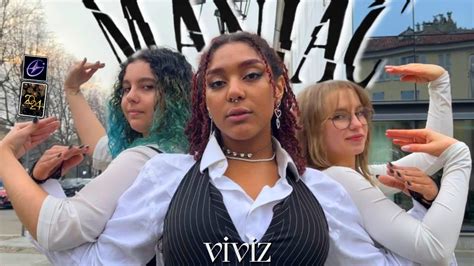K POP IN PUBLIC VIVIZ 비비지 MANIAC ONE TAKE DANCE COVER ITALY