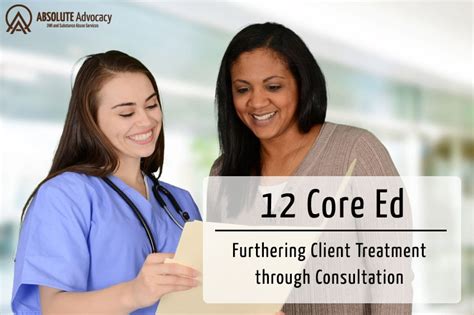 12 Core Functions Furthering Client Treatment Through Consultation