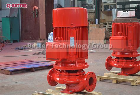 Innovative Technology In Vertical Single Stage Fire Pump Building An