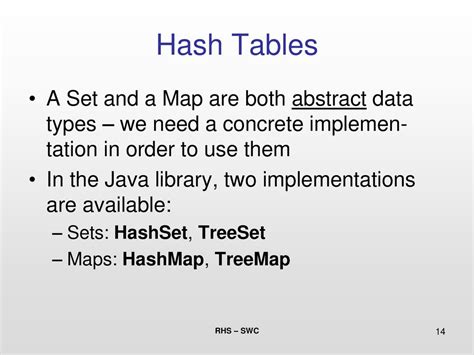 sets maps and hash tables ppt download